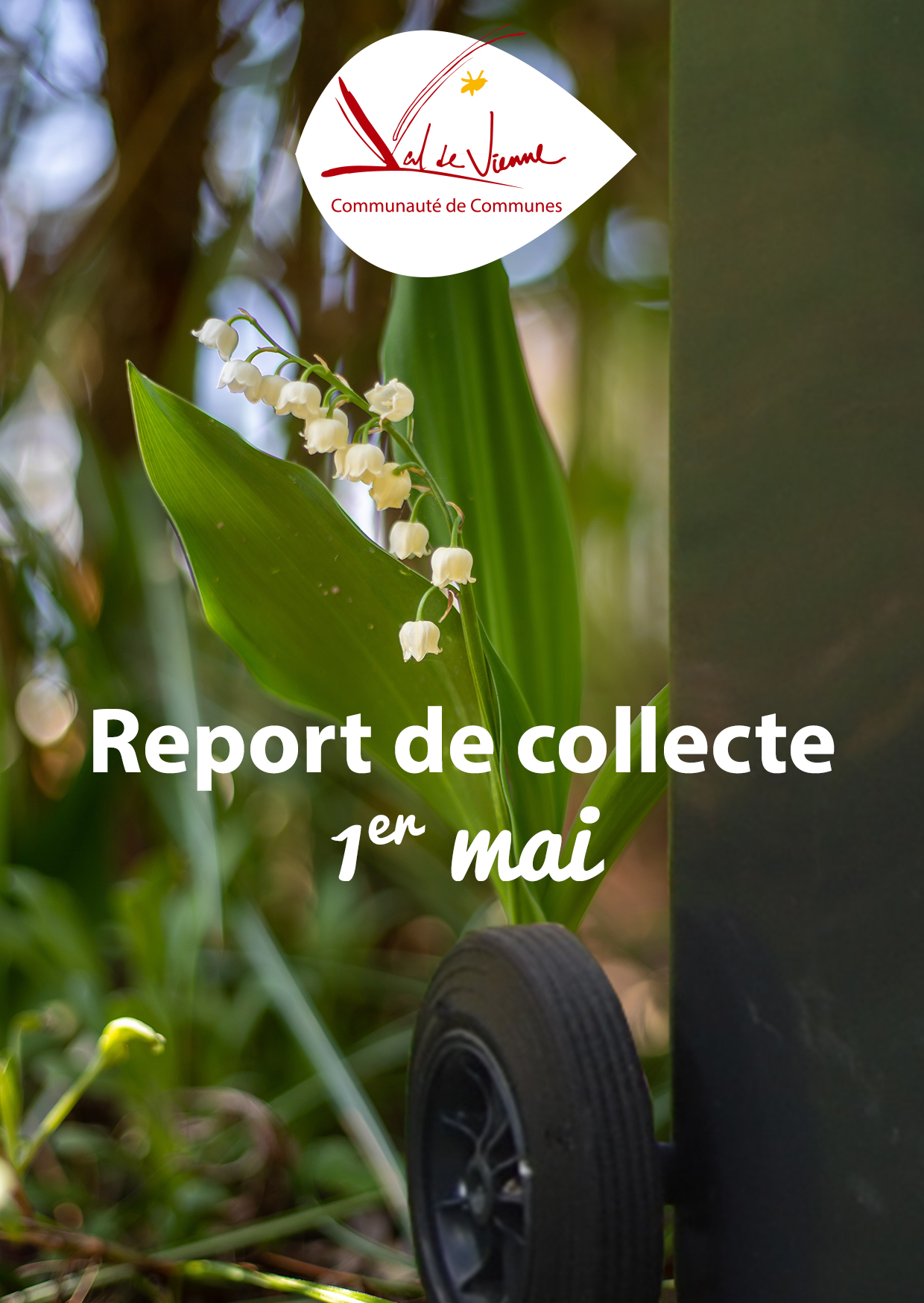 Reports de collecte du 1er mai