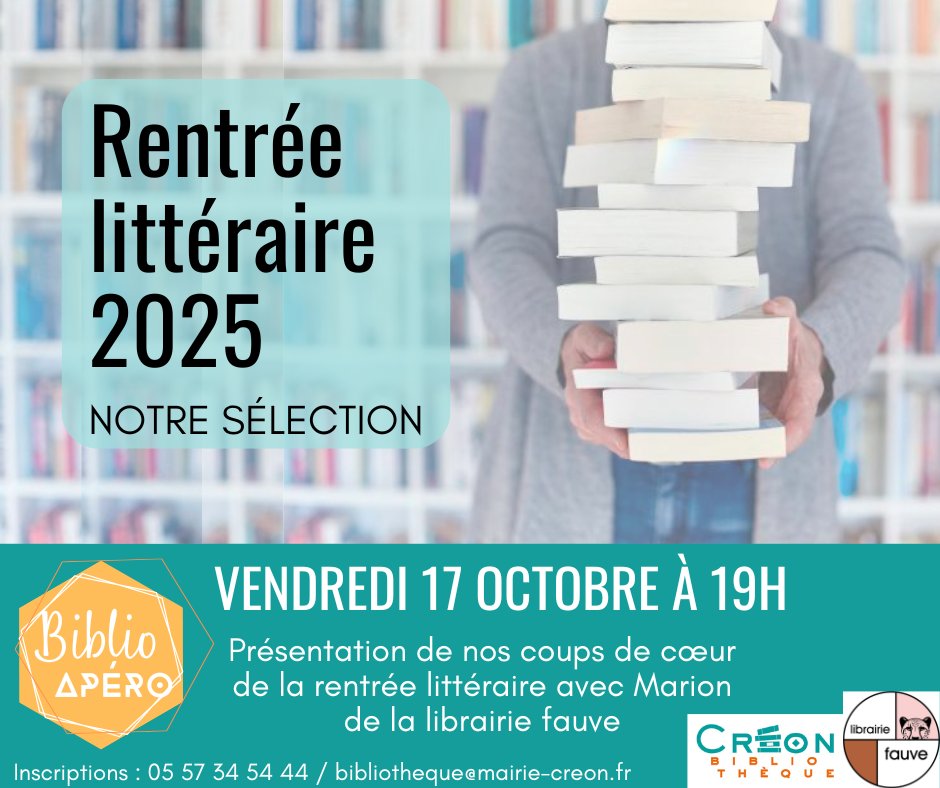 [CREON] Rentrée littéraire