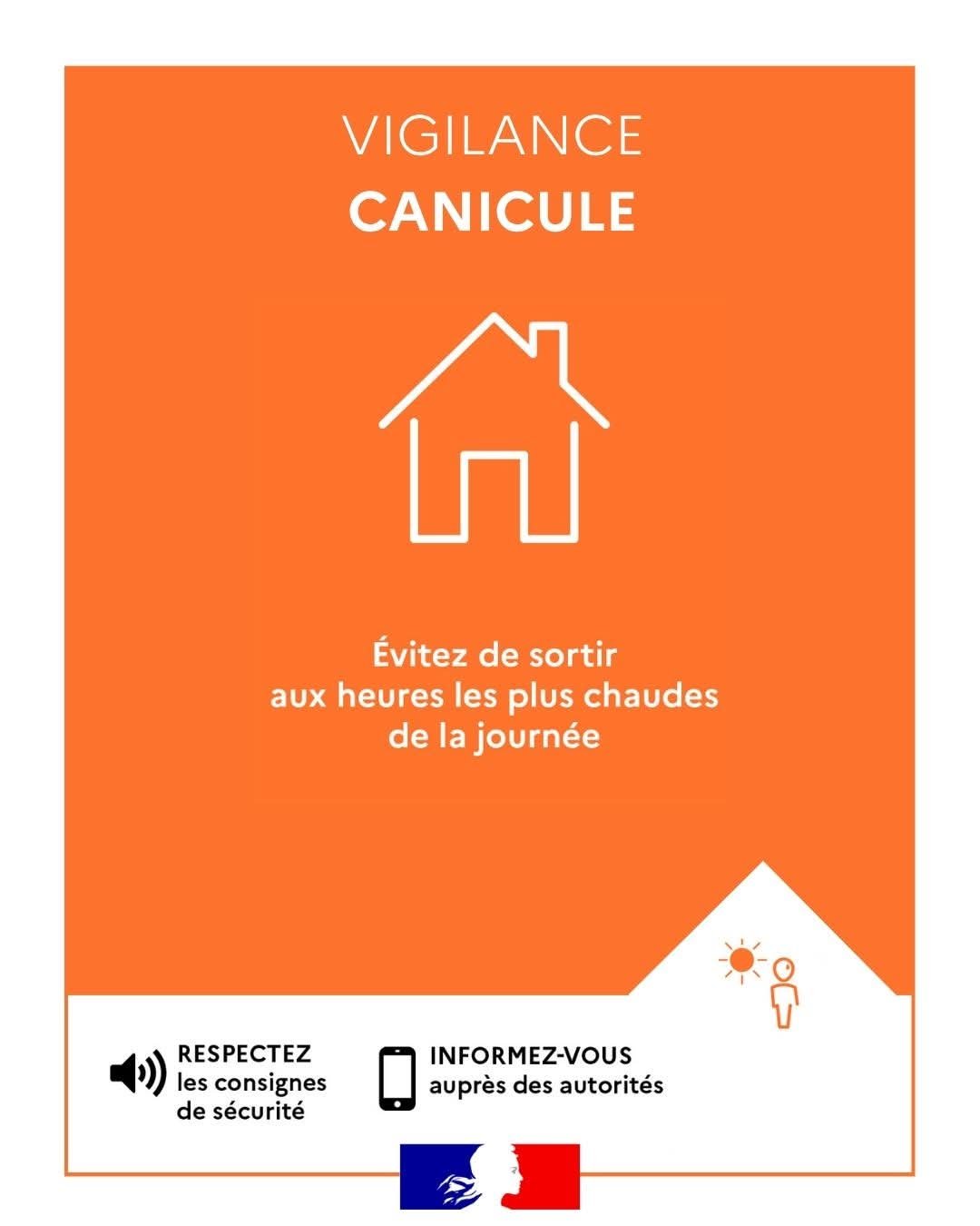 Vigilance orange canicule