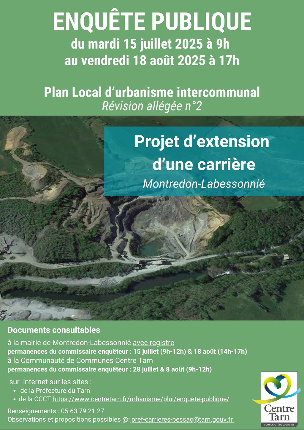 Avis d'enquête publique