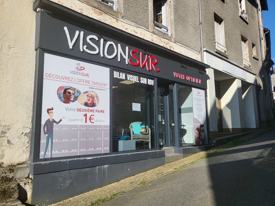 Nouvel opticien à Treignac