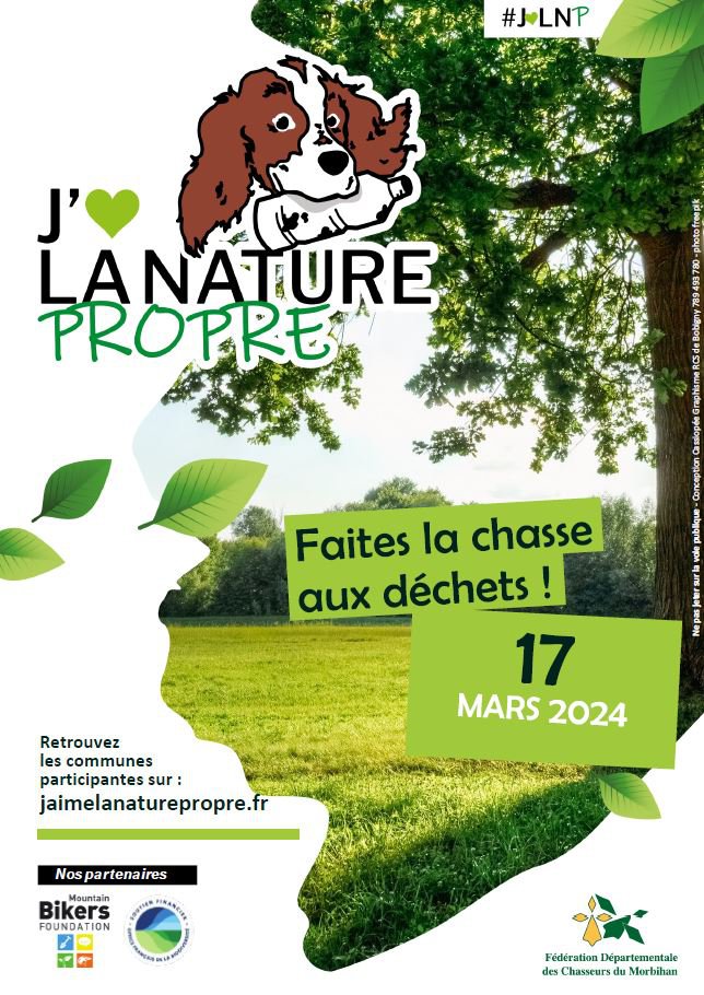 Appel à la mobilisation pour une nature propre, le 17 mars prochain