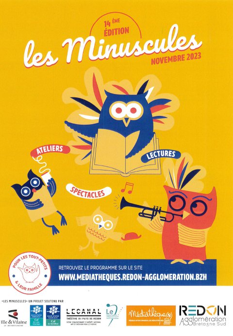 Festival " LES MINUSCULES " - Novembre 2023 - Les Fougerêts