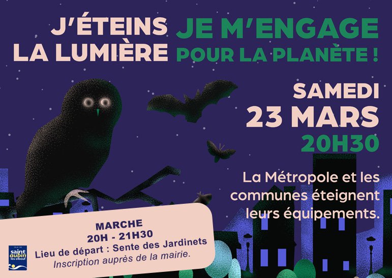 🌍 Des activités pour vous pendant "Earth Hour