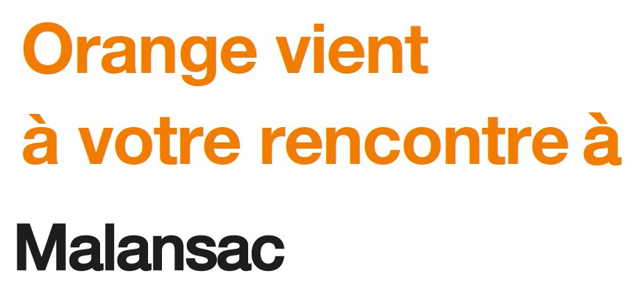[Fibre] Stand d'informations autour de la fibre par l'opérateur Orange