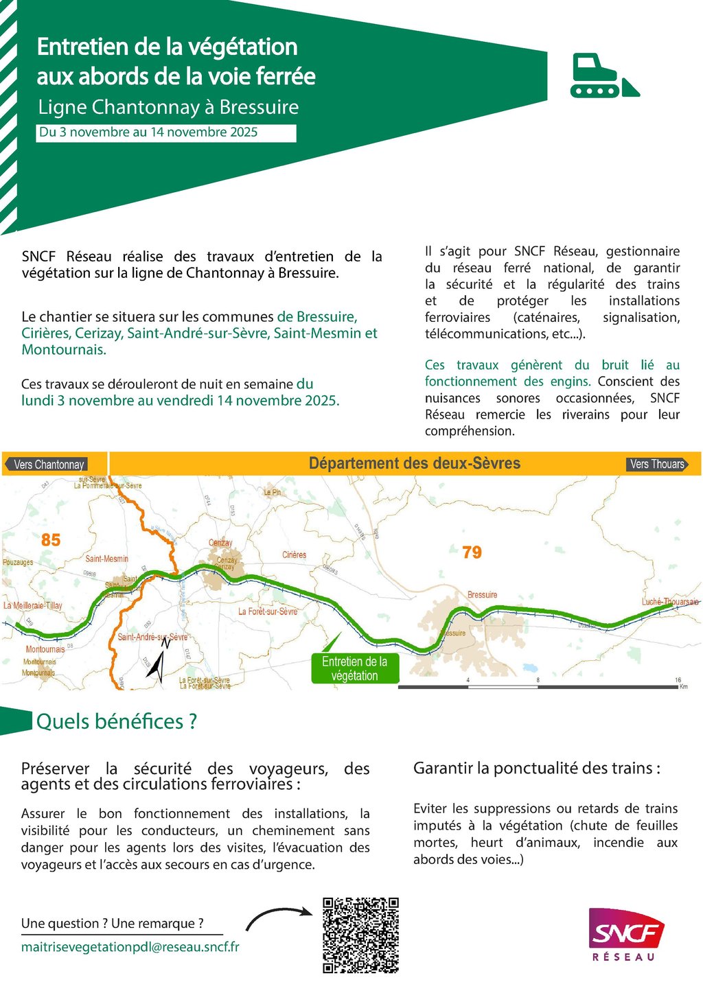 🚧 SNCF Réseau - Travaux d’entretien de la végétation
