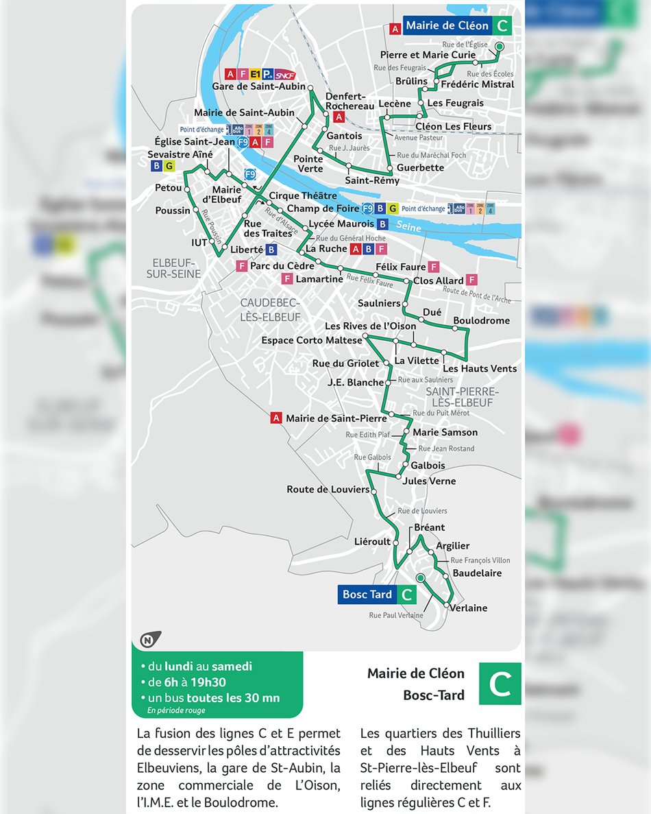 🚌 Simplification du réseau Astuce - Cléon