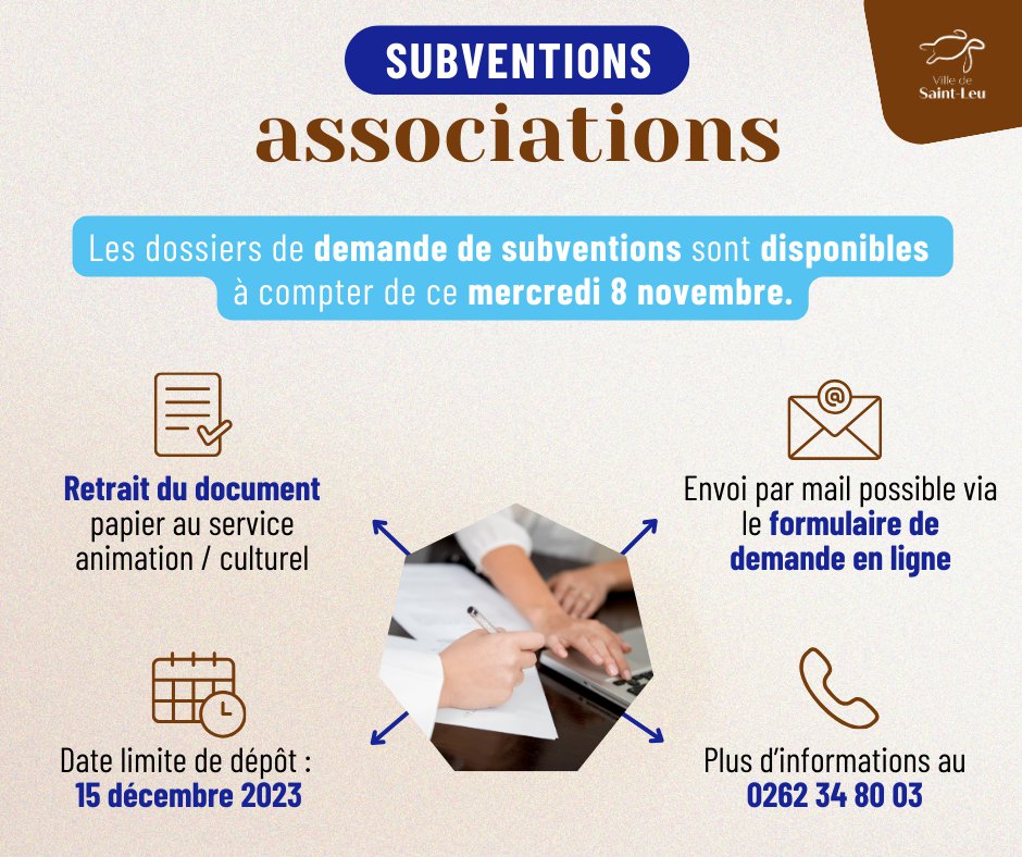 Associations : les dossiers de demande de subventions 2024 sont disponibles