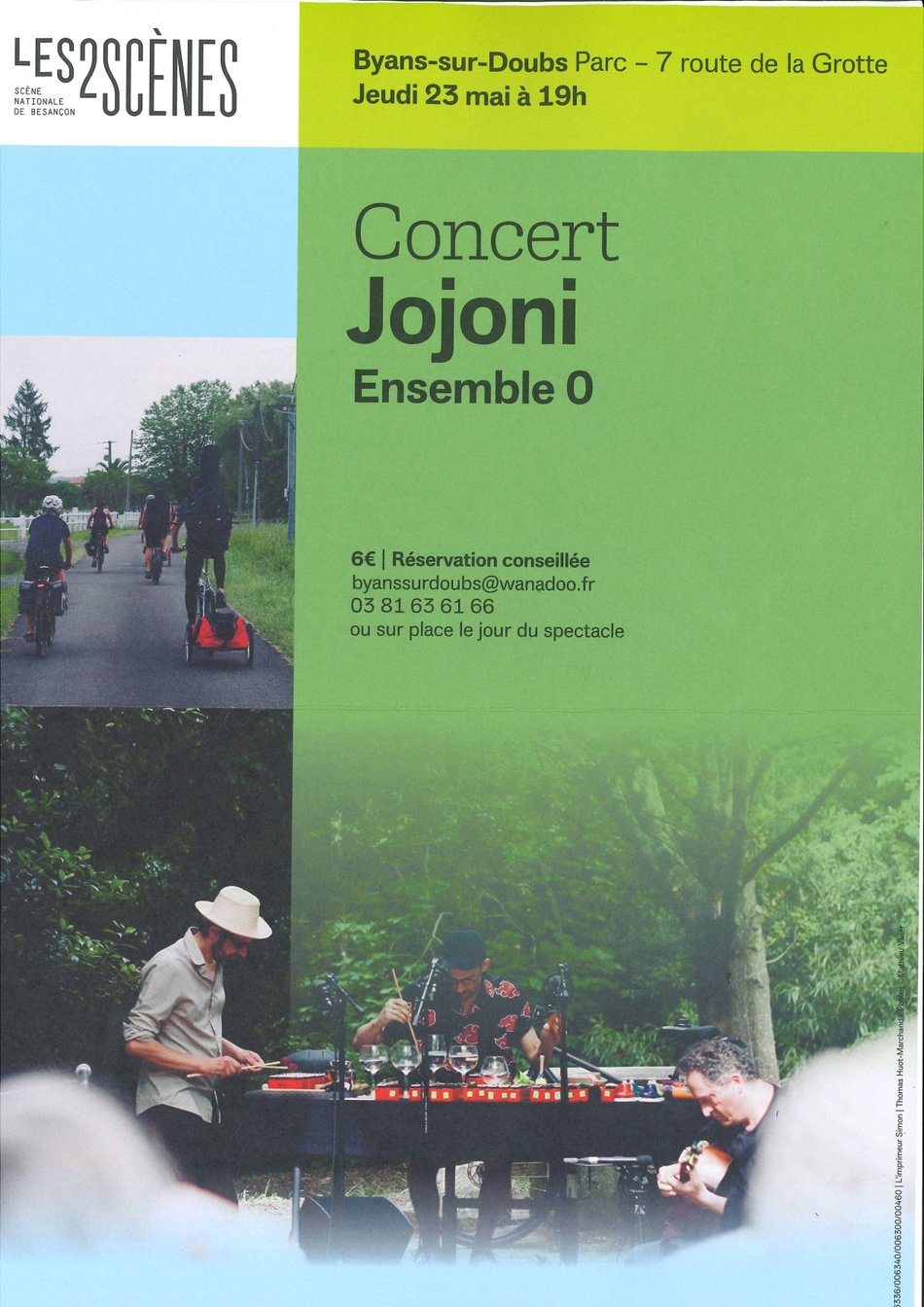 Jeudi 23 mai : Spectacle Jojoni