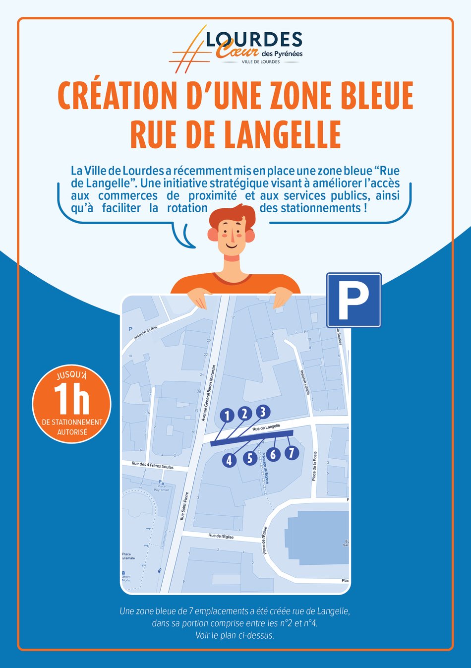 Création d’une zone bleue "rue de Langelle" pour améliorer l’accès aux ...