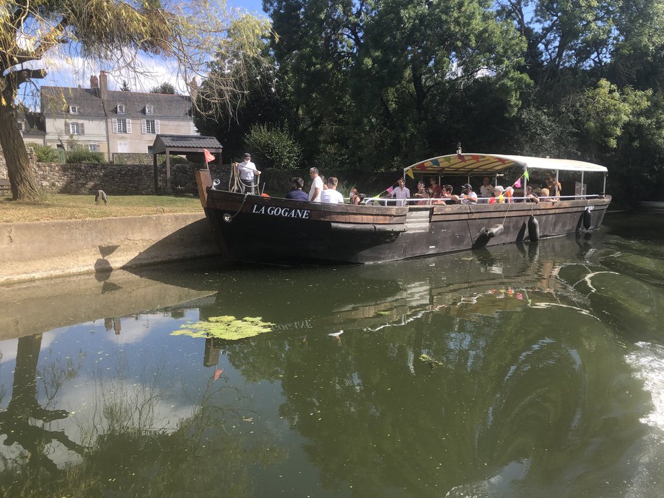 Croisières sur la Sarthe à bord de la Gogane
